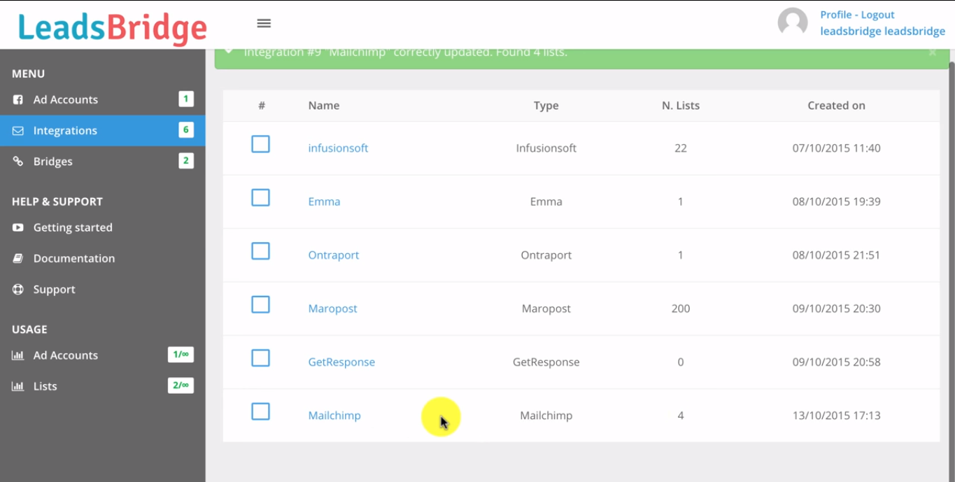 LeadsBridge: precios, funciones y opiniones