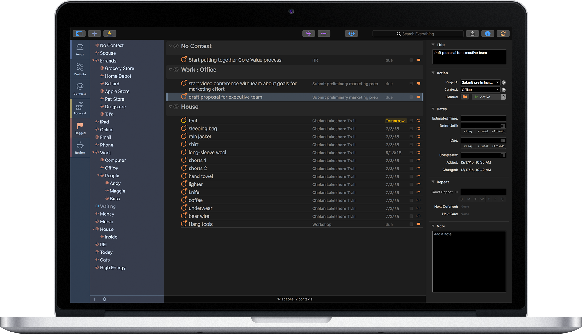 OmniFocus: precios, funciones y opiniones