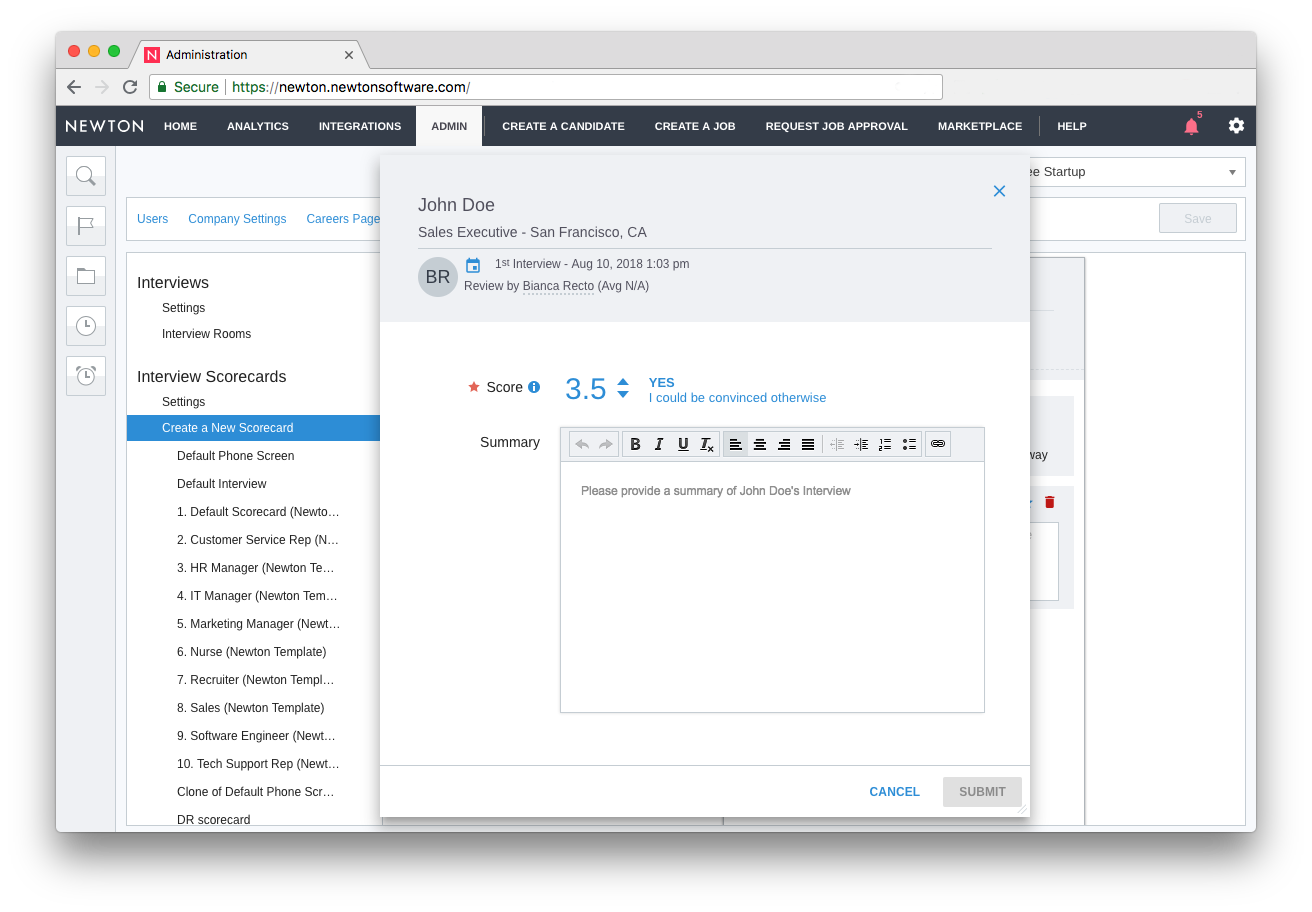Newton Software : precios, funciones y opiniones