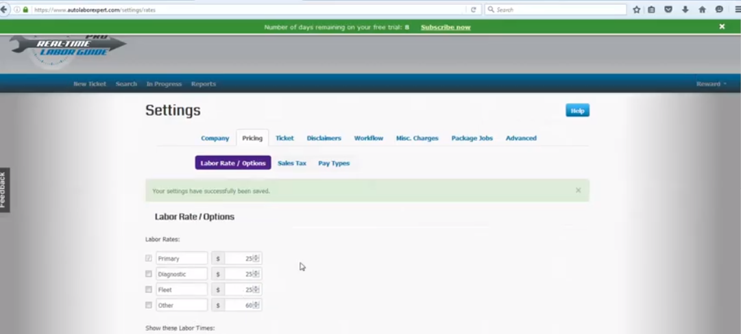 Real Time Labor Guide: precios, funciones y opiniones